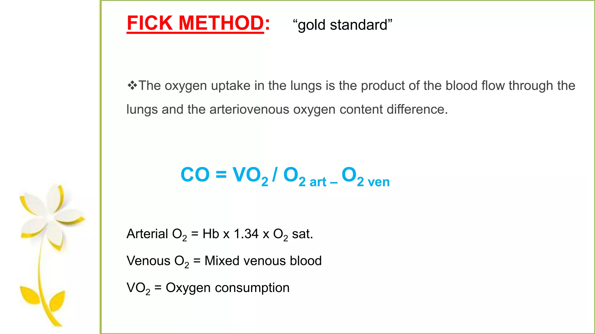 Cardiac Output Monitoring Pptx