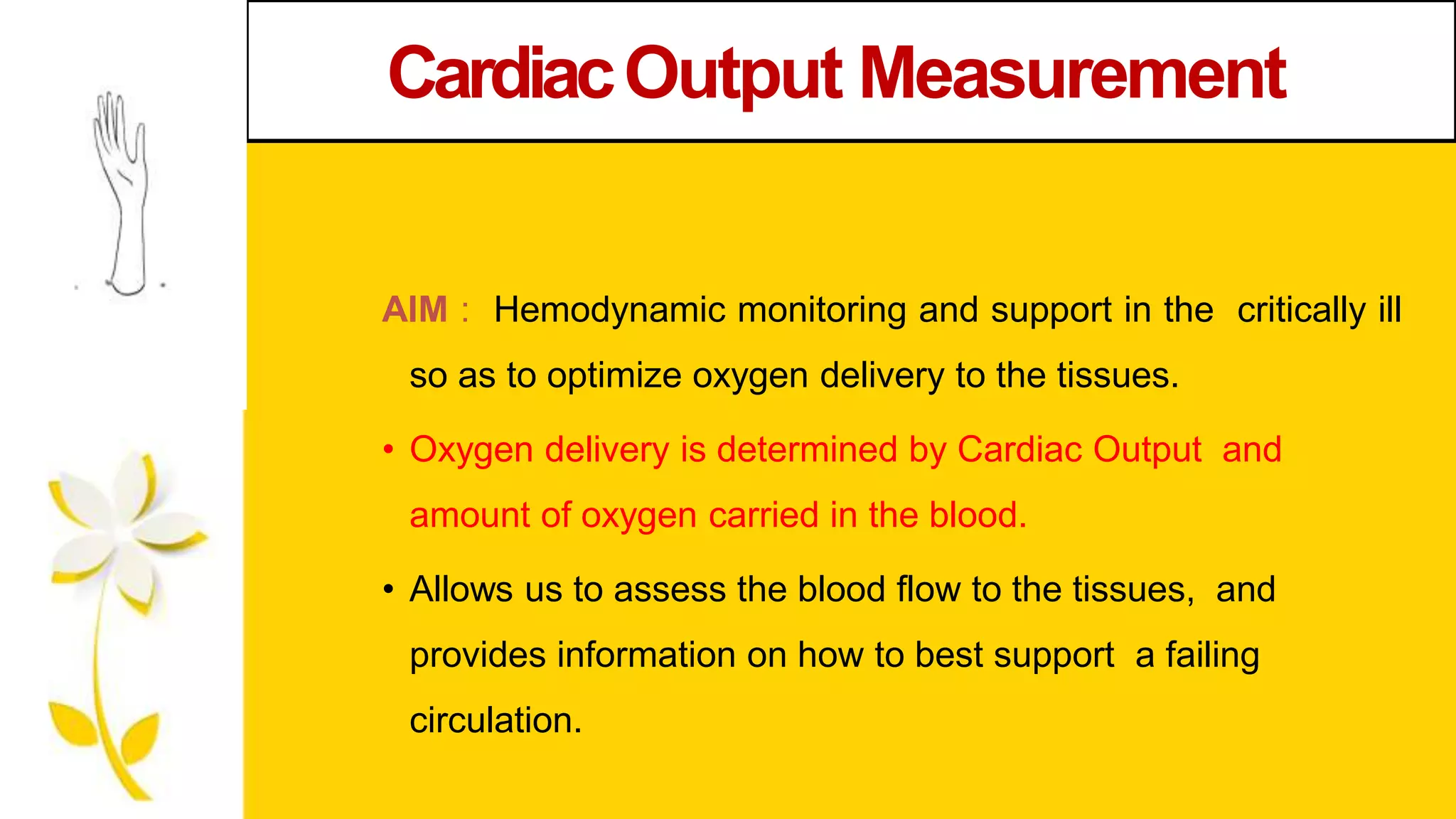 Cardiac Output Monitoring Pptx