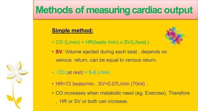 cardiac output monitoring | PPTX