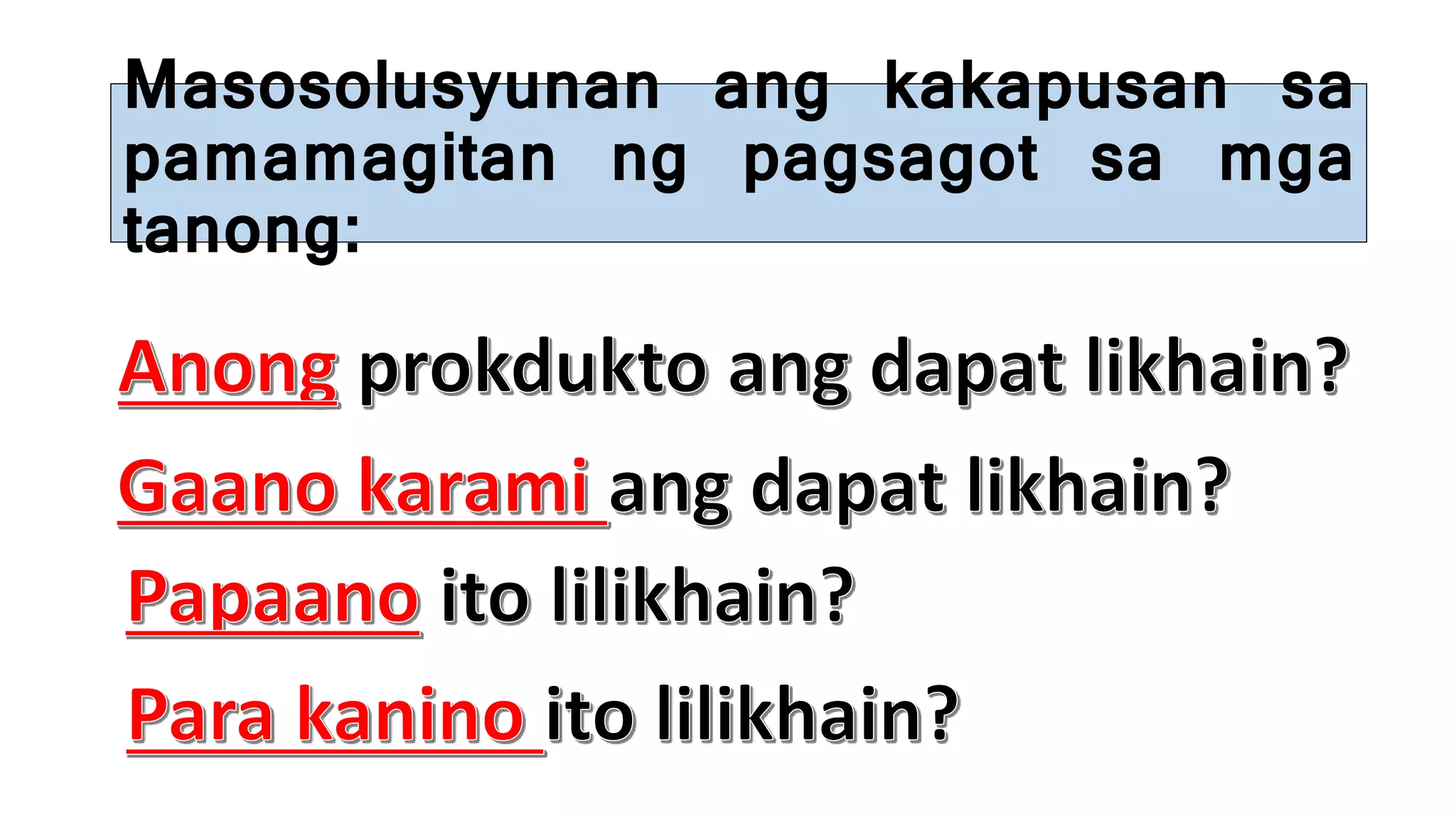 Kakapusan vs Kakulangan | PPTX