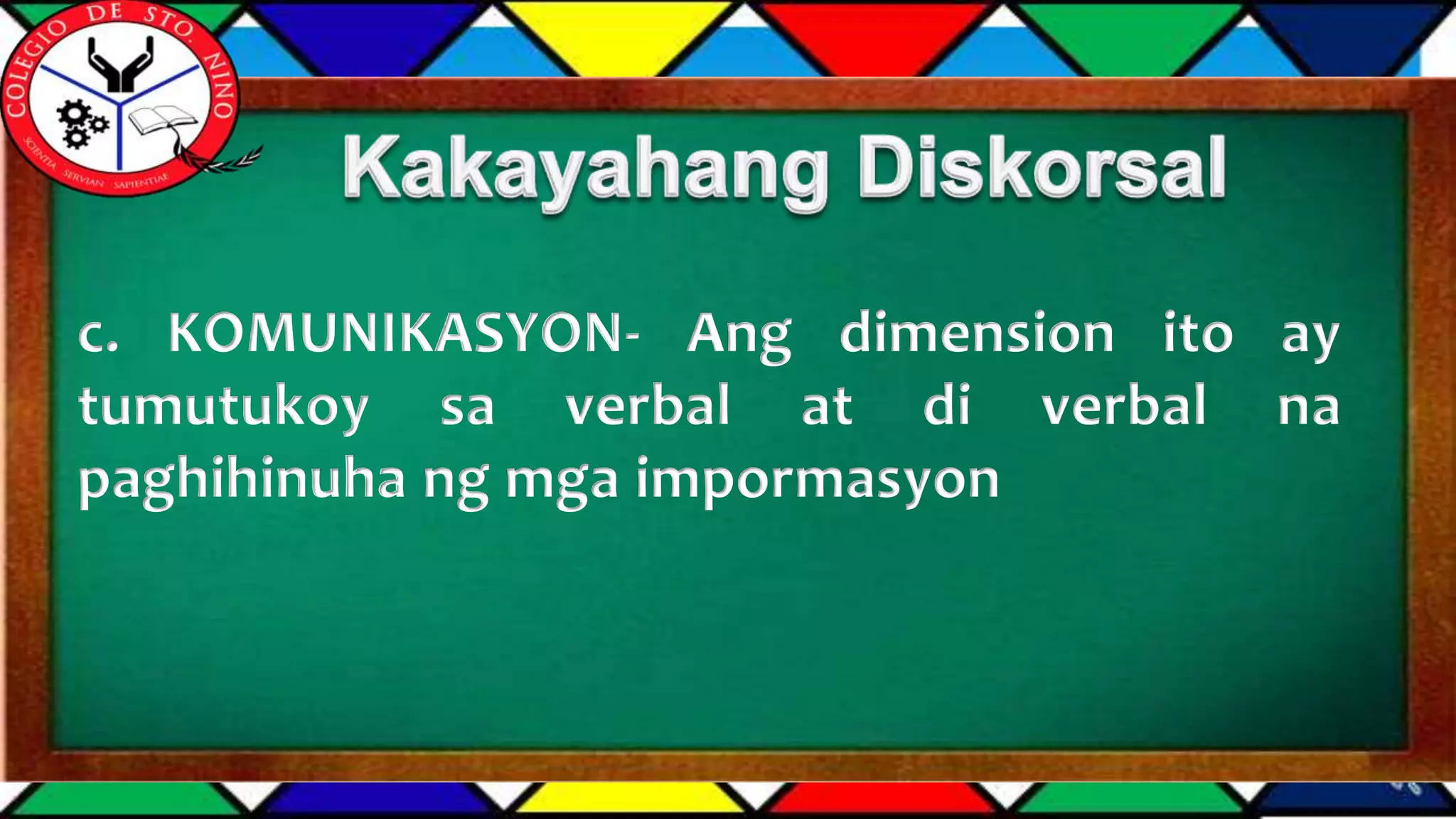 Kakayahang diskorsal | PPTX