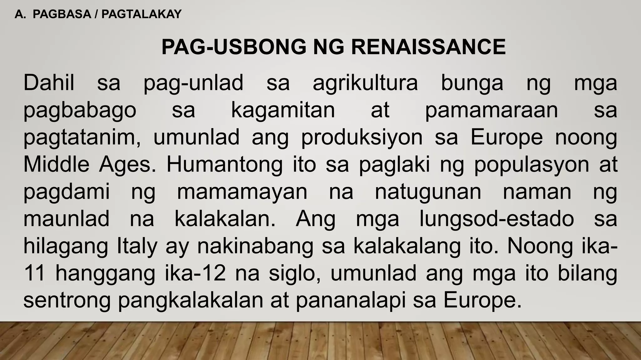 Kakayanan Nasusuri ang mahahalagang pagbabagong politikal, ekonomiko at ...