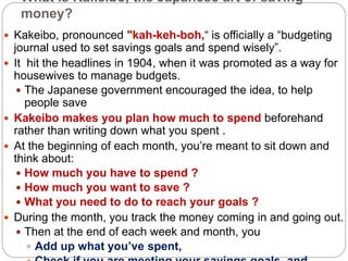 Kakeibo | PPTX