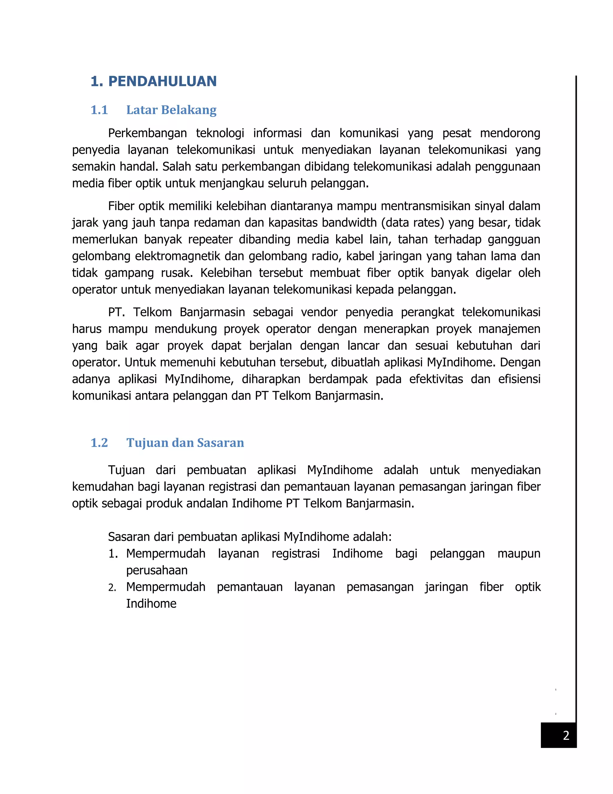 Kerangka Acuan Kerja - ETS MPPL E 2019 | PDF