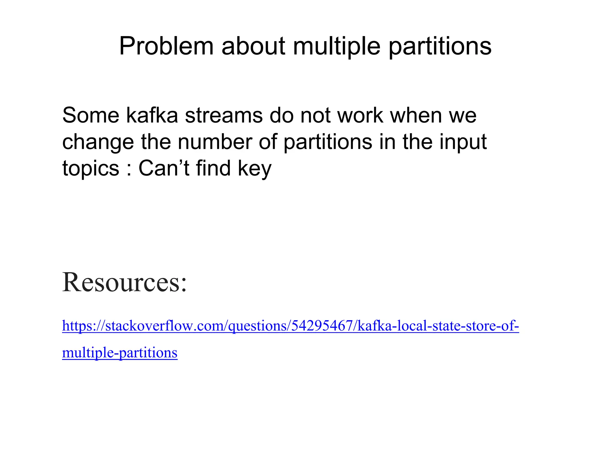 Kakfa multiple partitions | PPT