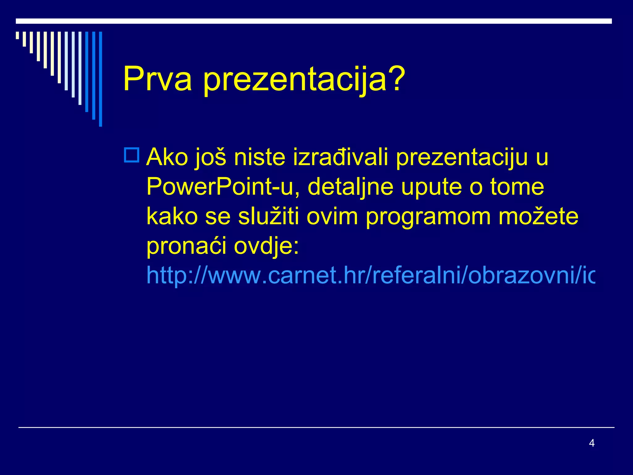 Kako napraviti dobru ppt prezentaciju | PPT