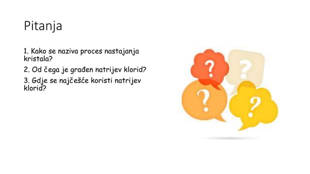 Kako napraviti kristale od soli (ionski kristali) (1) | PPTX