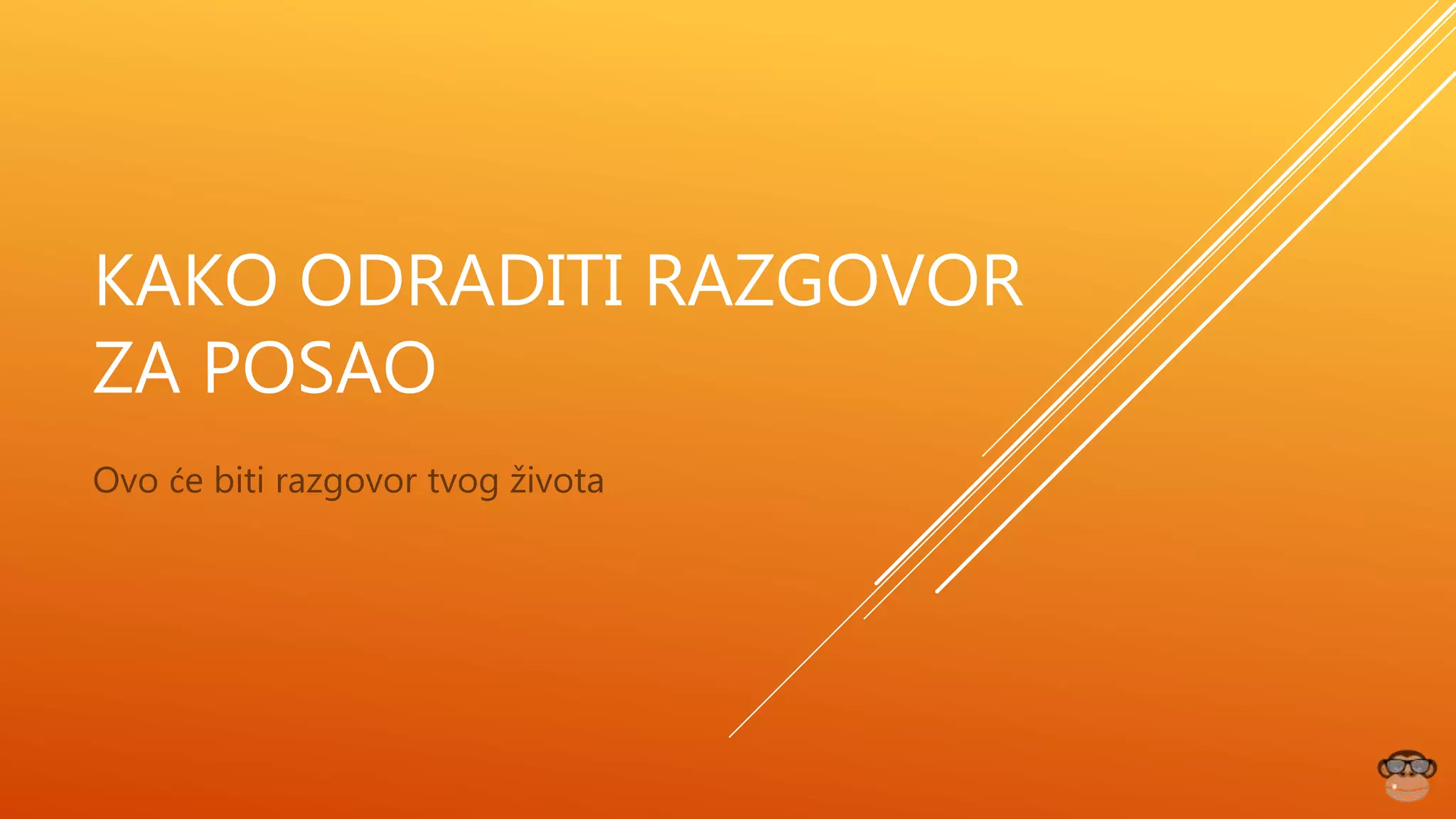 Kako odraditi razgovor za posao? | PPTX
