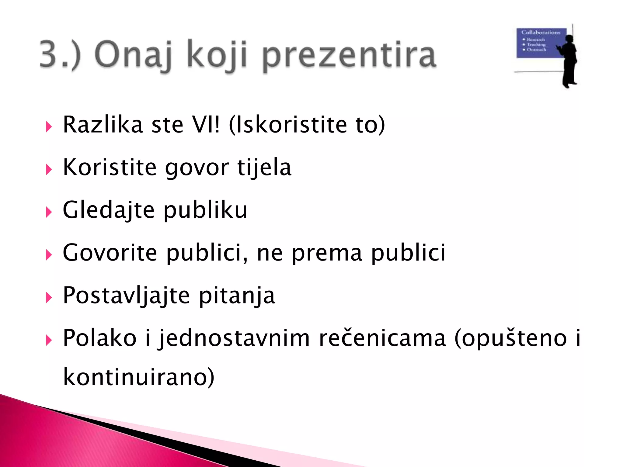 Kako prezentirati prezentaciju | PPTX