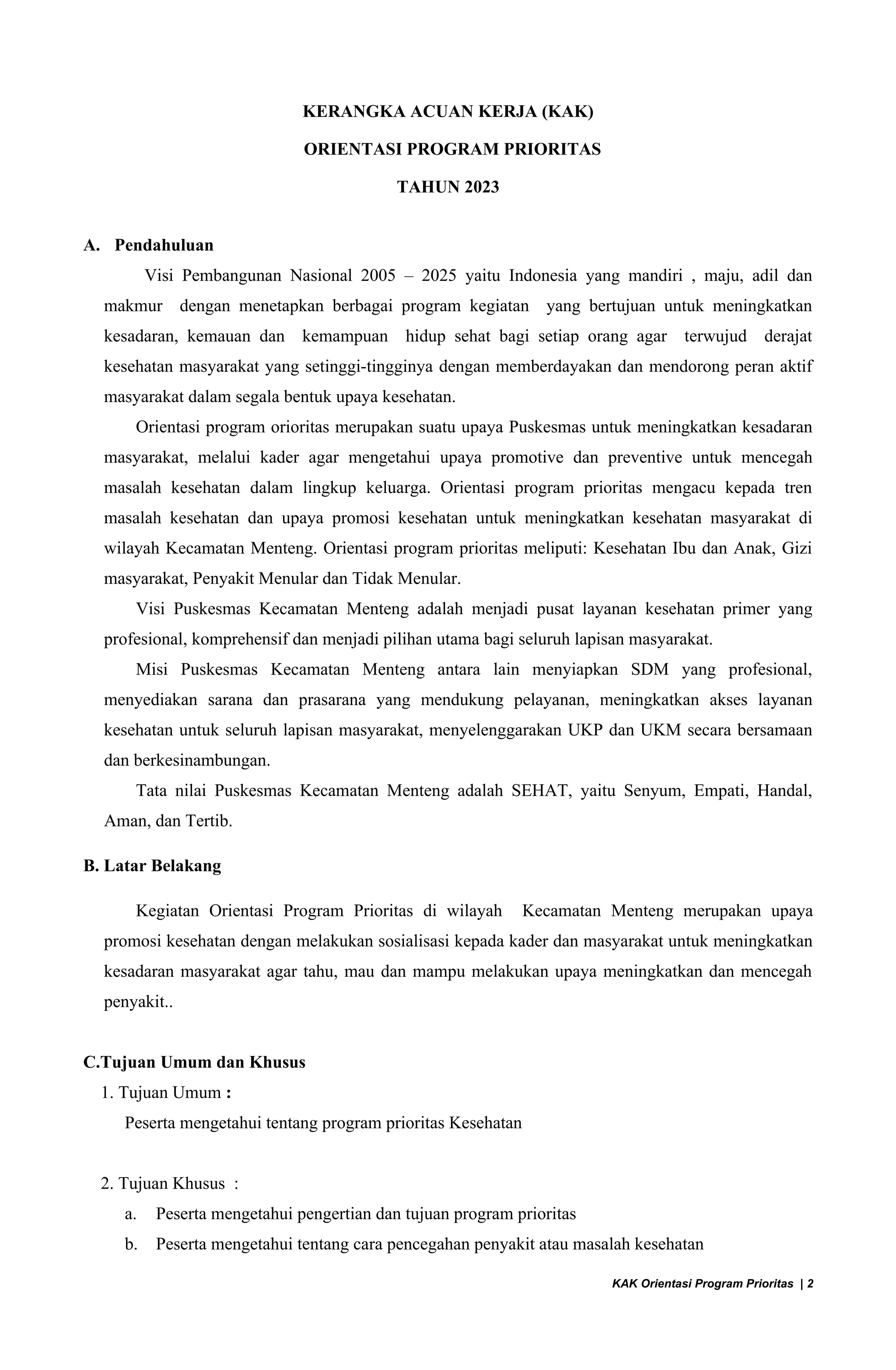 KAK Orientasi Program Prioritas 2023.docx