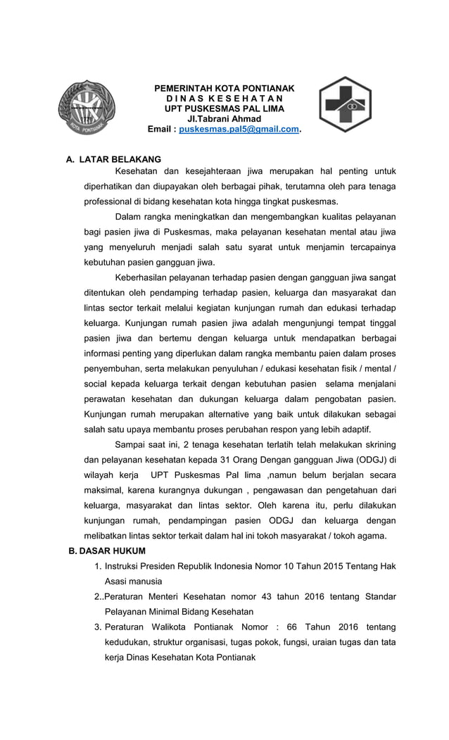 KAK Program kesehatan jiwa Tahun 2023.doc