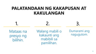 Kakulangan at Kakapusan | PPTX