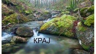 Kakve je boje potok | PPTX