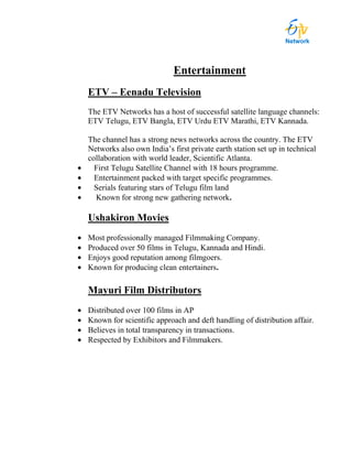ETV Urdu Summer Training Project Report | PDF