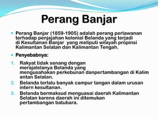 Perlawanan Kalimantan Selatan | PPTX