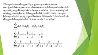 kalkulus 2 pertemuan 2 notasi jumlah dan sigma dan pendahuluan luas.pptx