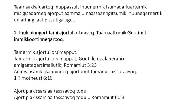 Kalaallisut Soul Winning Gospel Presentation - Only JESUS CHRIST Saves ...