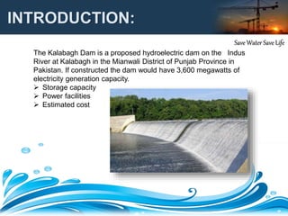Kalabagh damm | PPT