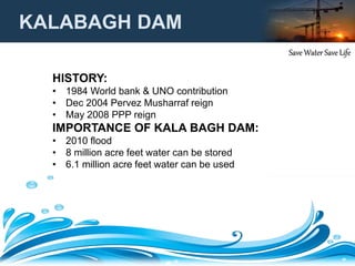 Kalabagh damm | PPT