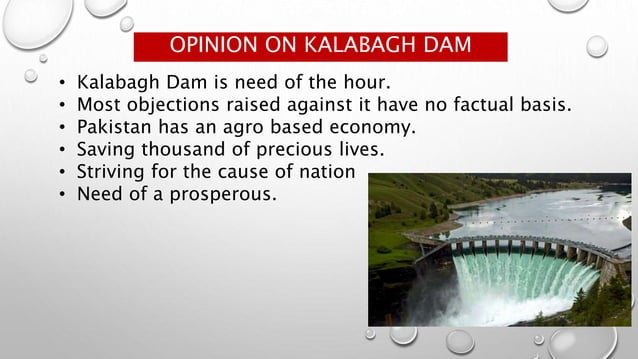 Kalabagh dam update | PPTX