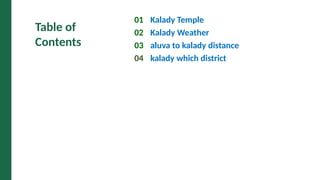 Kalady Kerala: The Spiritual Heart of Kerala and Birthplace of Adi ...