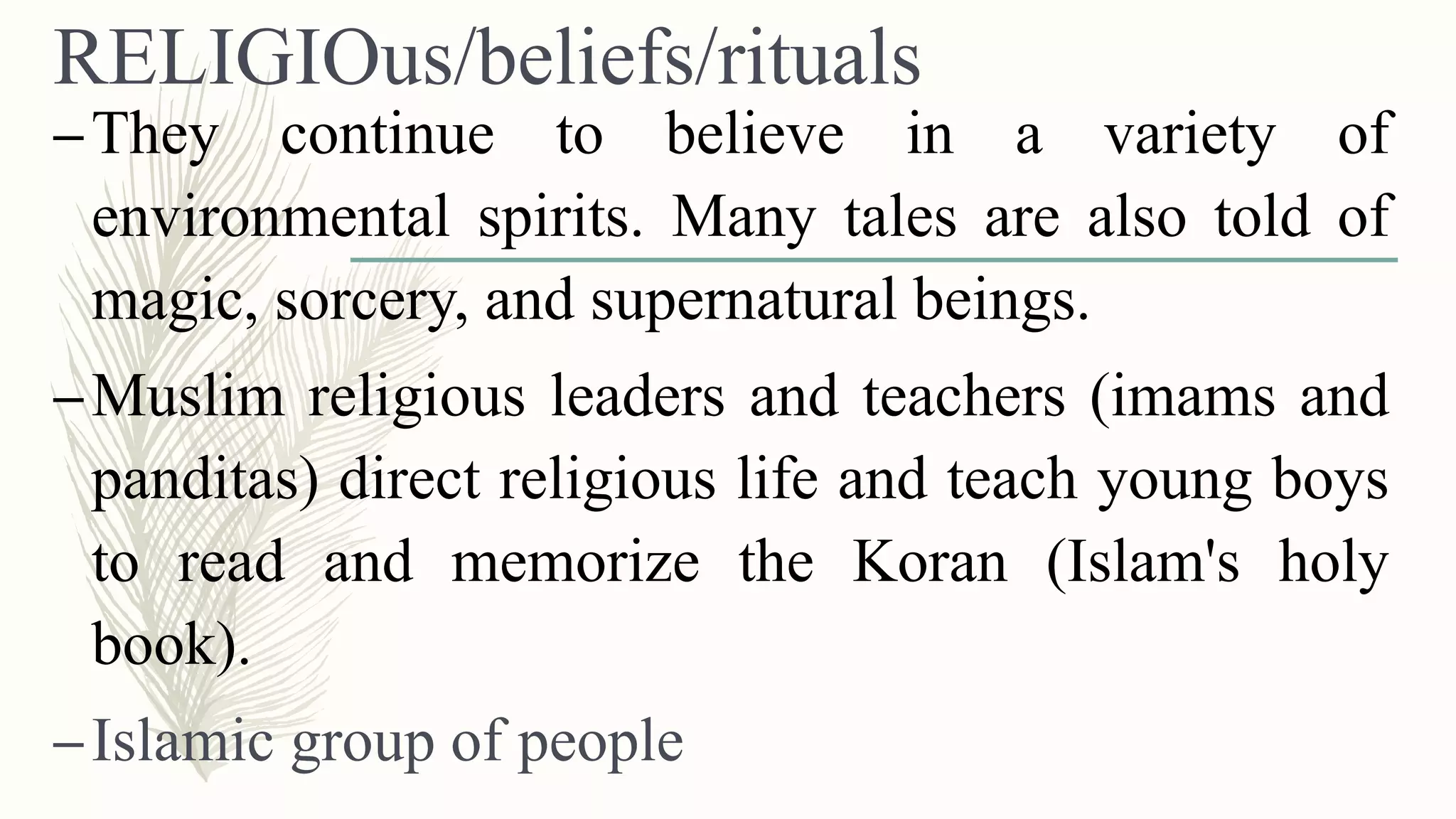 Kalagan ethnic group of the Philippines | PPTX