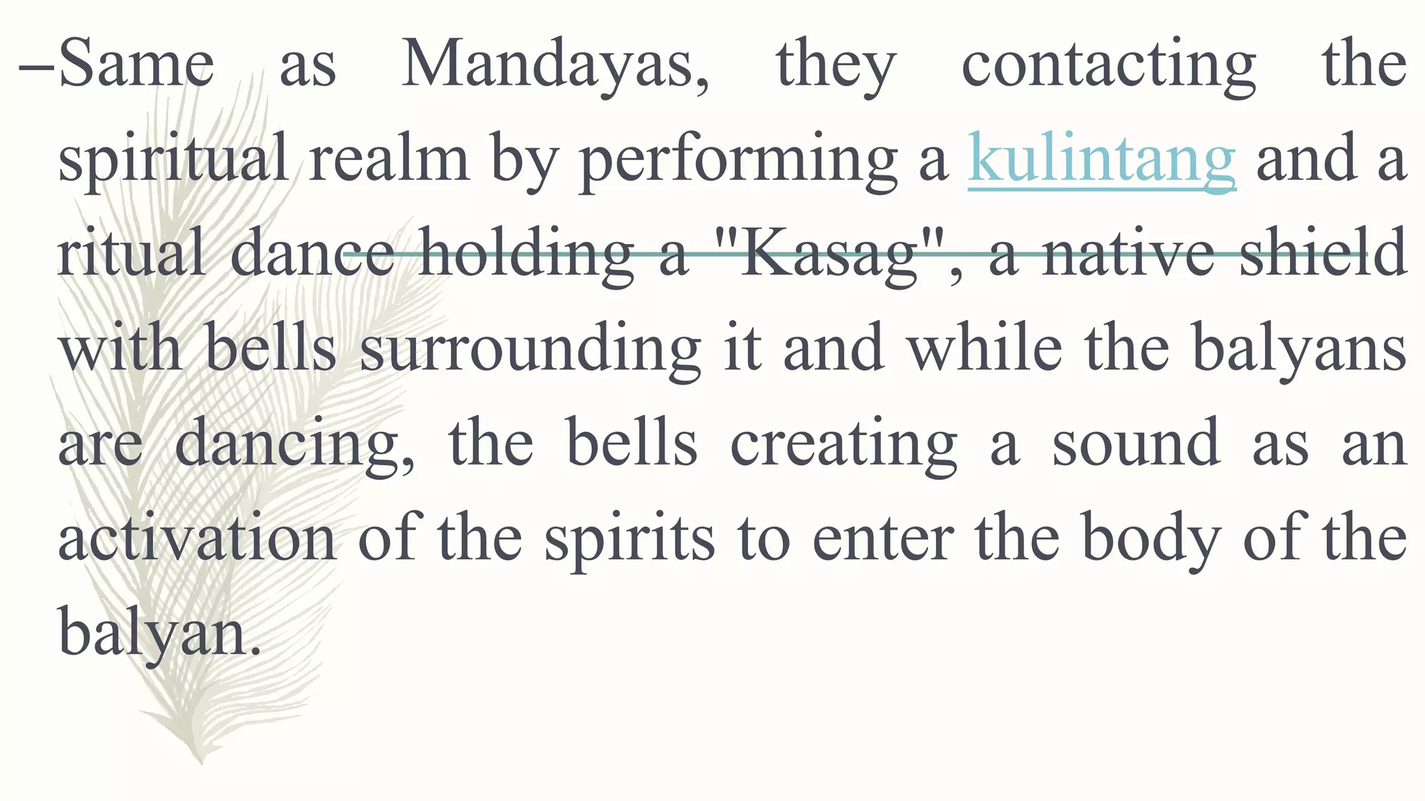 Kalagan ethnic group of the Philippines | PPTX