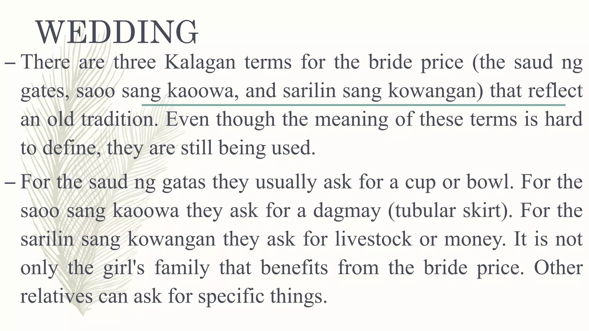 Kalagan ethnic group of the Philippines | PPTX