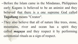 Kalagan ethnic group of the Philippines | PPTX