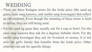 Kalagan ethnic group of the Philippines | PPTX