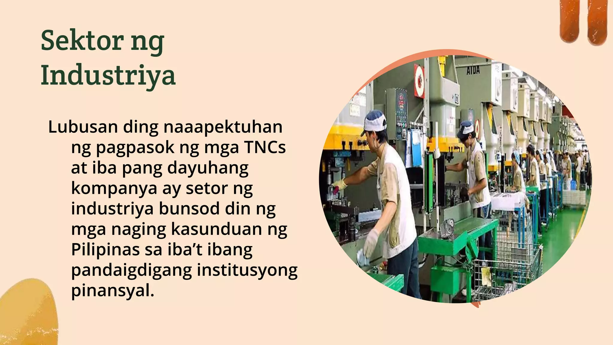 KALAGAYAN NG MGA MANG GAGAWA SA IBAT IBANG SEKTOR.pptx