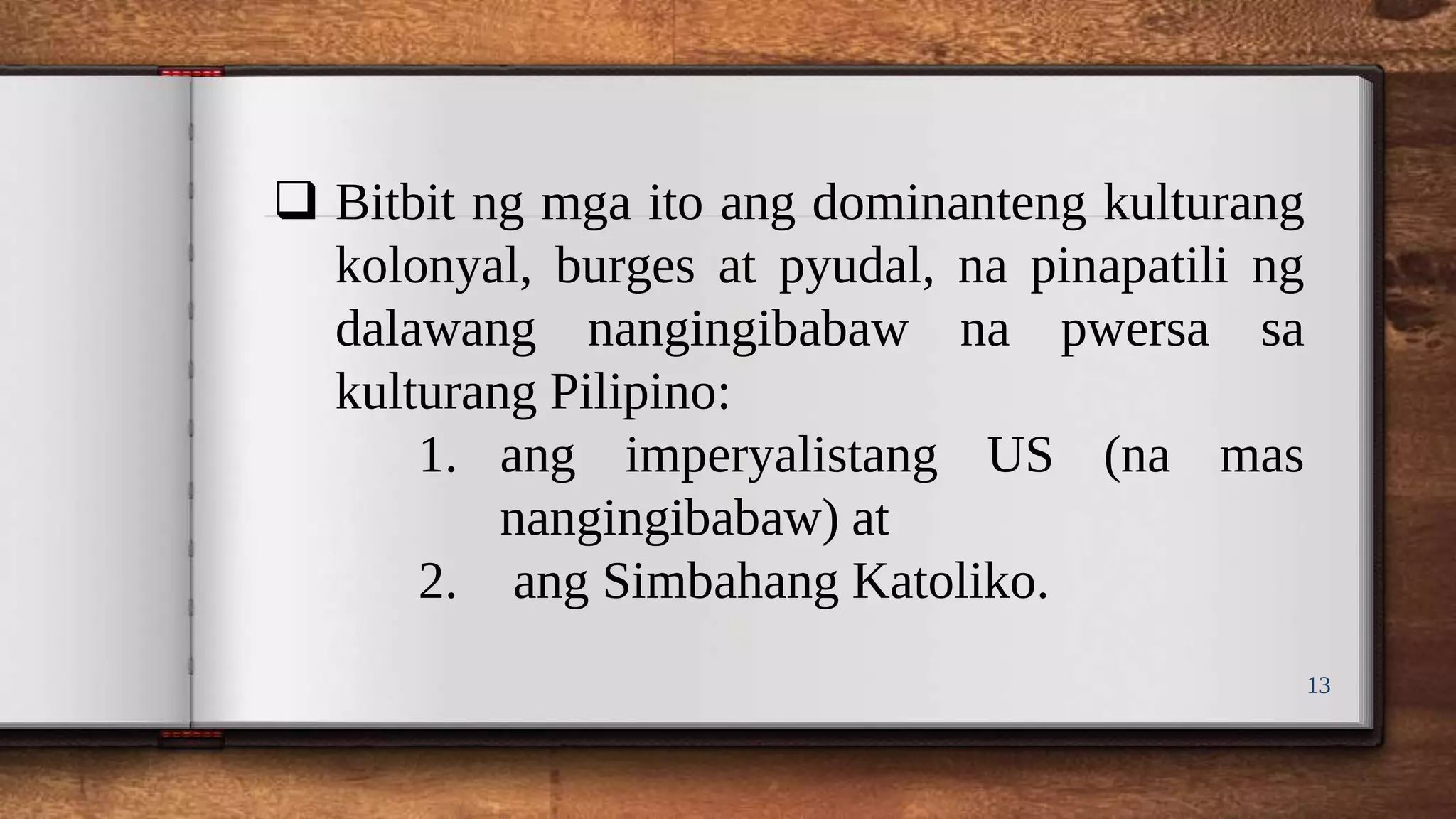 Kalagayan ng Sining at Kultura.pptx