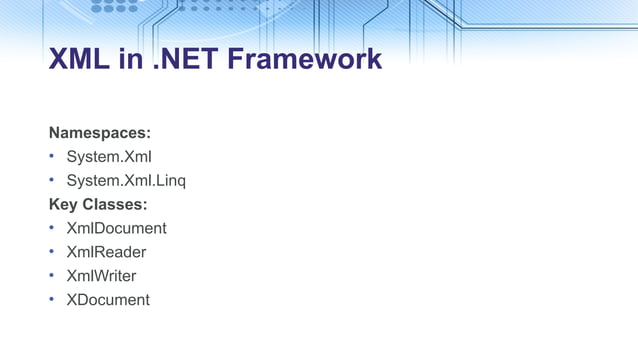 Working and Funcitions of XML process and implementation | PPT