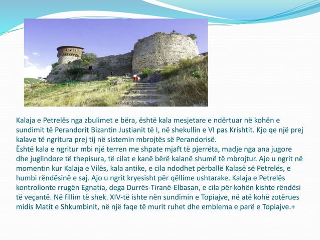 Kalaja e petreles | PPT