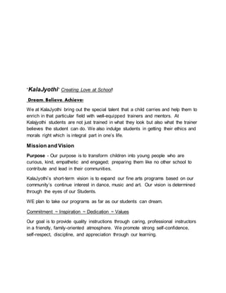 Kala Jyothi | DOCX