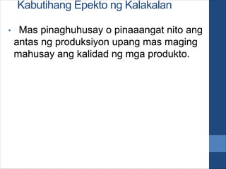 panlabas na sektor, export, import, karagdagang kita, produkto | PDF