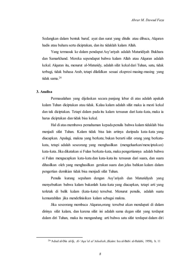 Mihnat Alquran - abrar m dawud faza | PDF