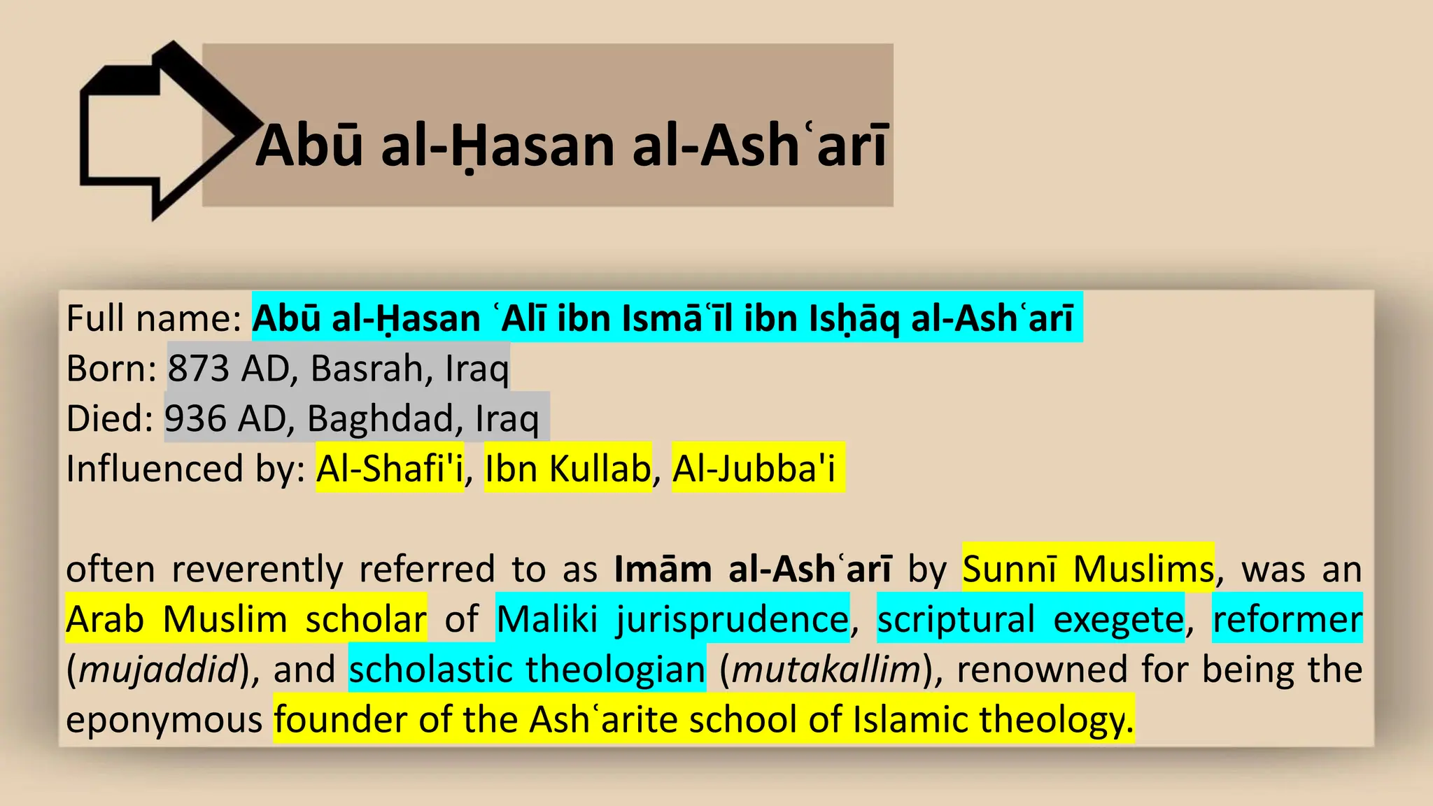 KALAM-REPORT.pptx ARABIC/ISLAMIC THOUGHT | PPTX