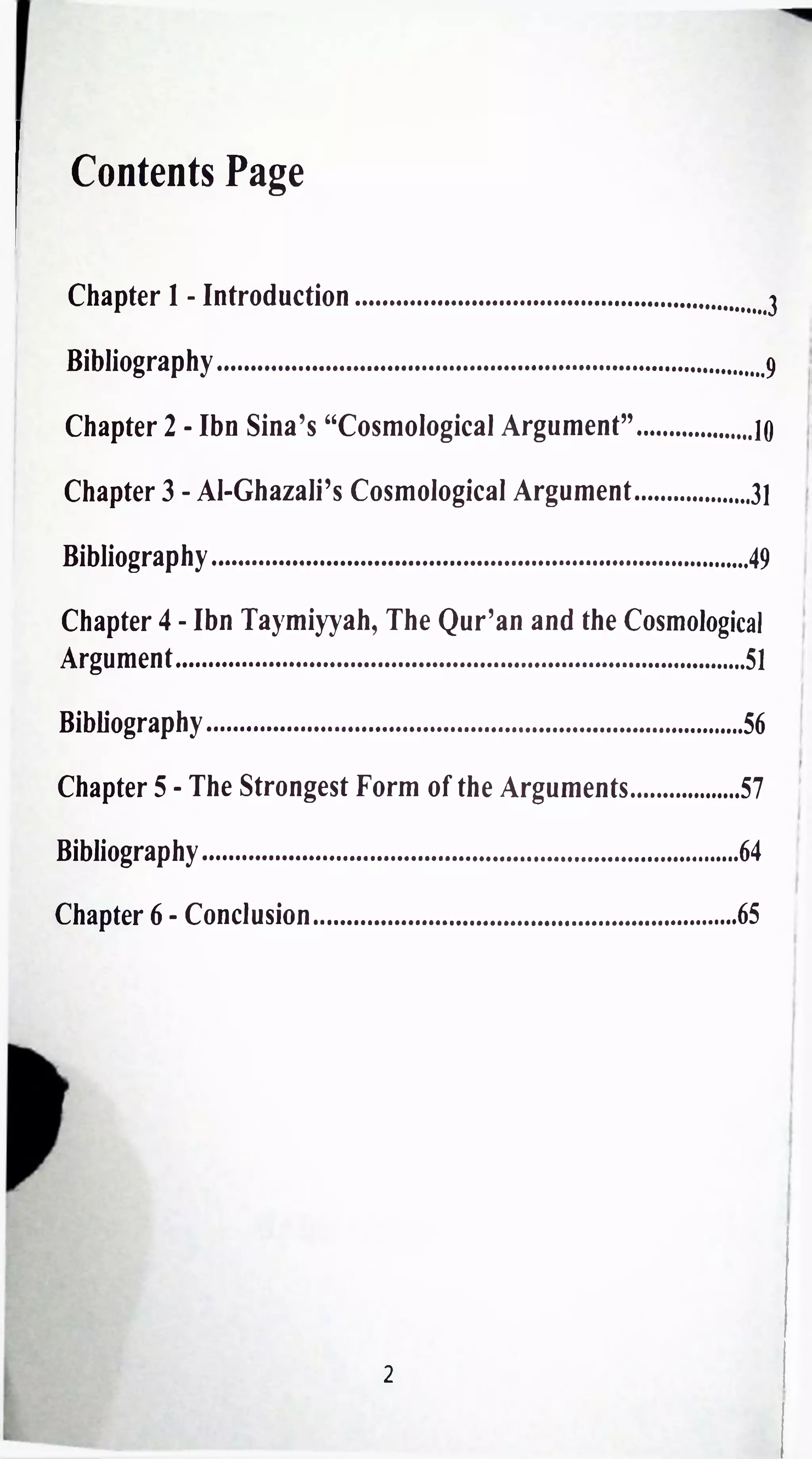 Kalam cosmological arguments by mohammed hijab | PDF
