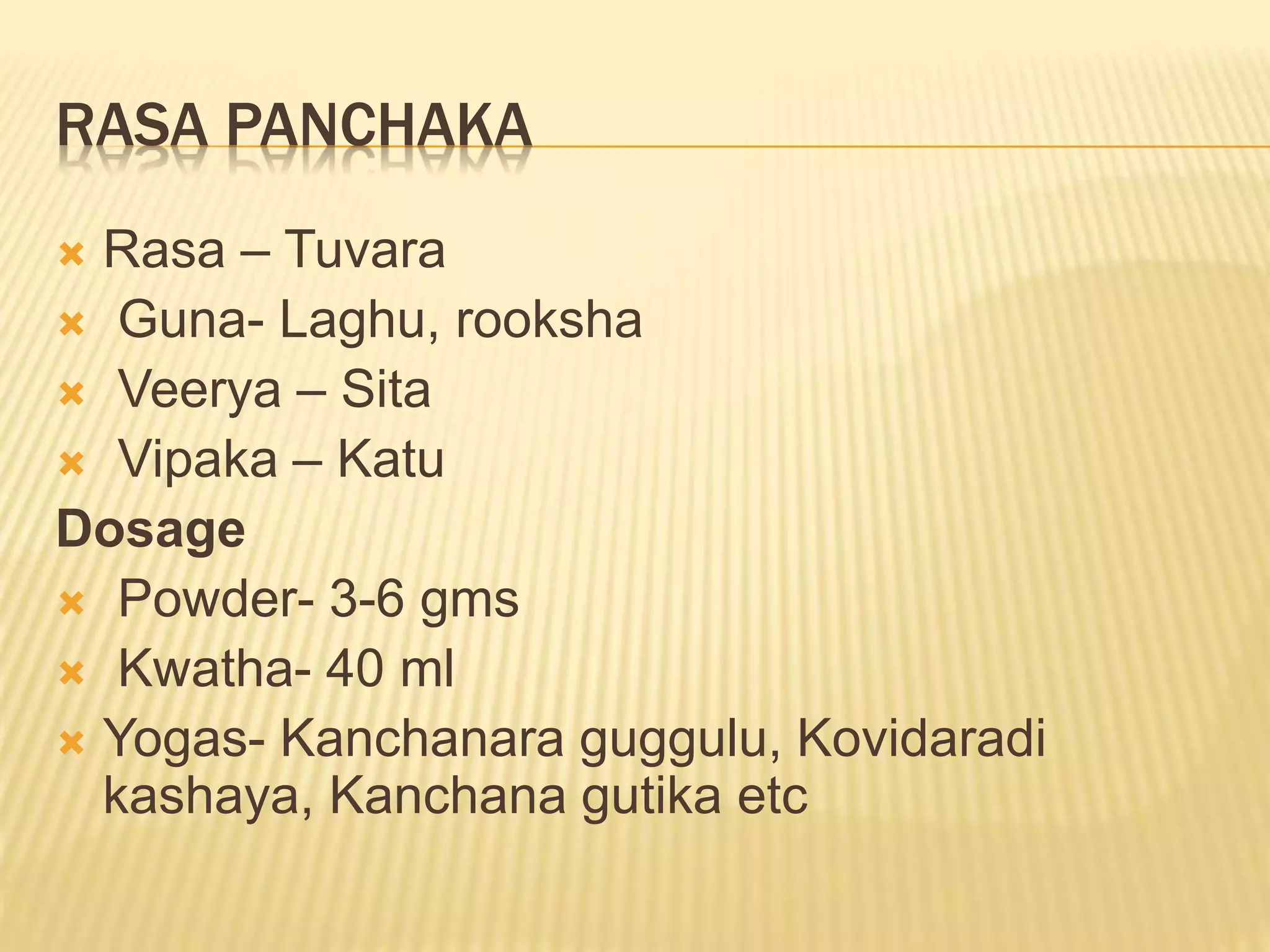 Kalamegha kampillaka- kanchanara | PPTX