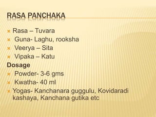 Kalamegha kampillaka- kanchanara | PPTX