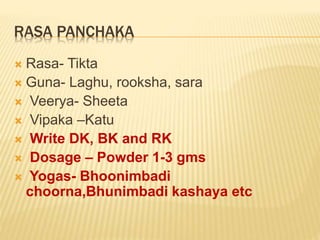 Kalamegha kampillaka- kanchanara | PPTX