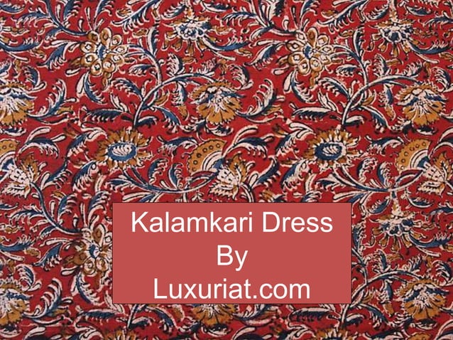 Kalamkari dress | PPT