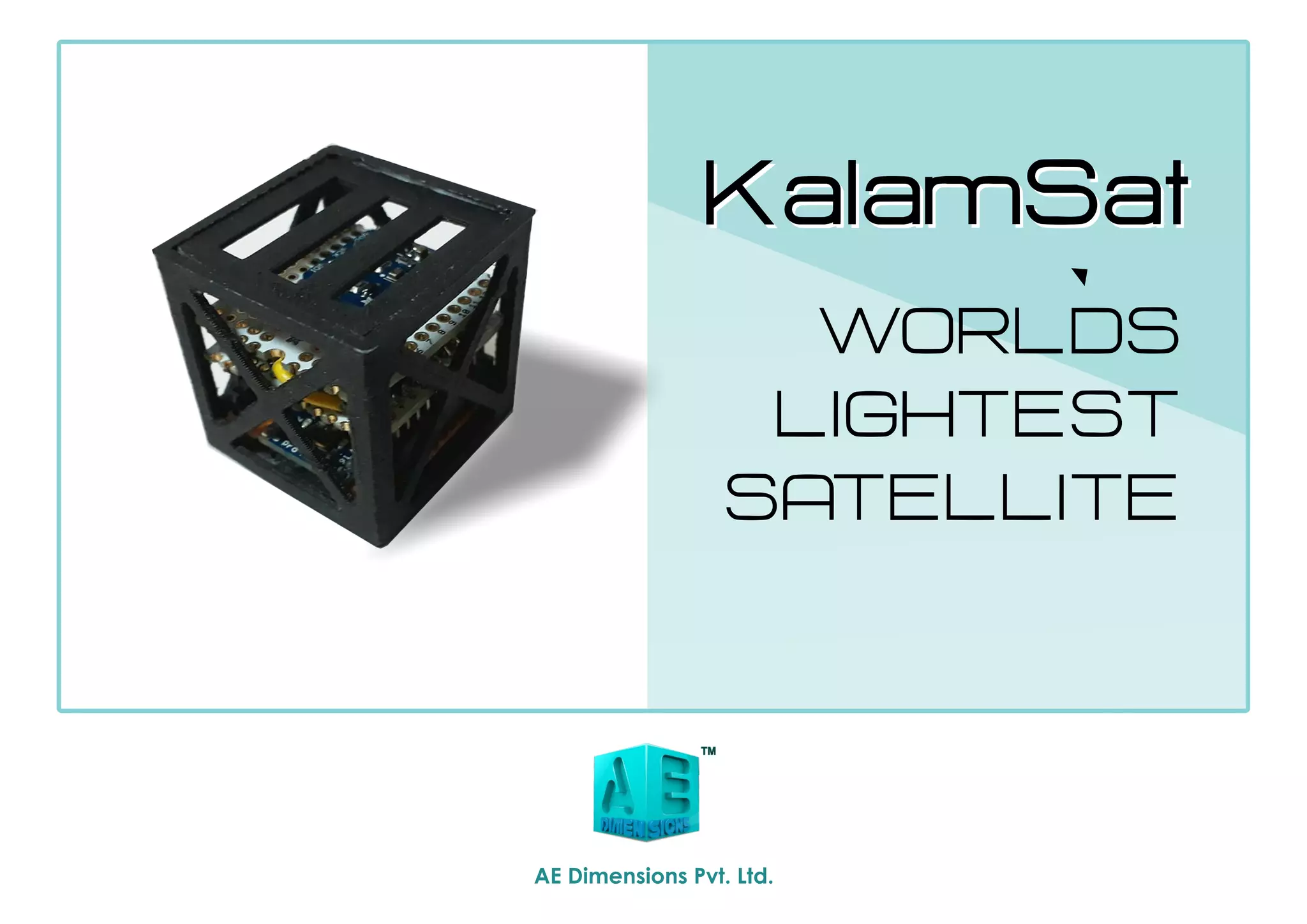 KalamSat - World's Lightest Satellite | PDF