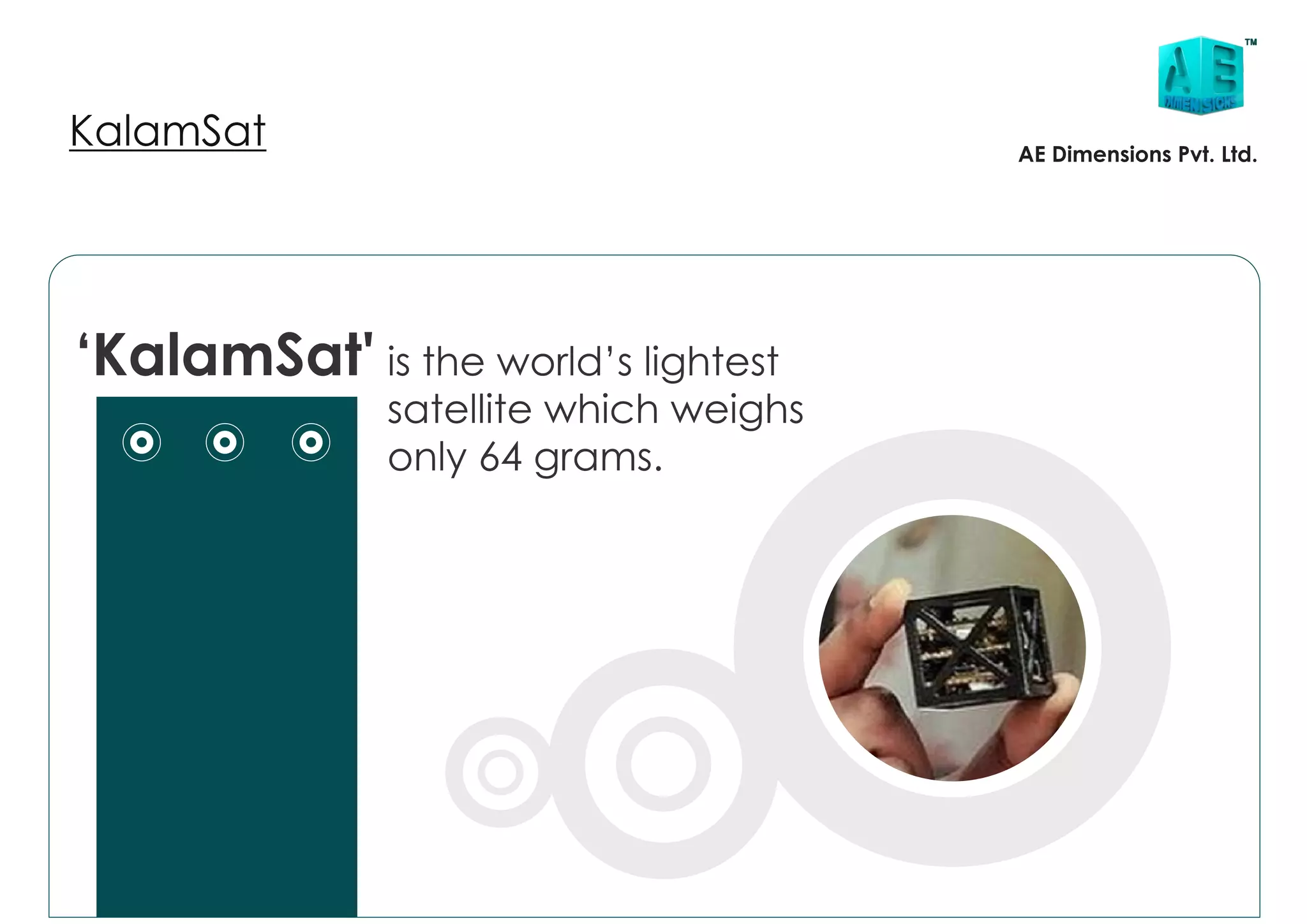 KalamSat - World's Lightest Satellite | PDF