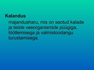 Kalandus | PPT