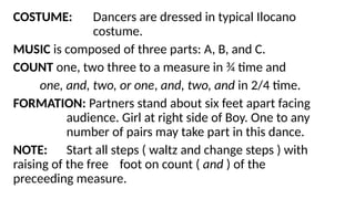 KALAPATI folkdance from Ilocano tradition | PPTX