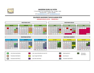 Kaldik AGA 4 tahun 2018 revisi | PPT