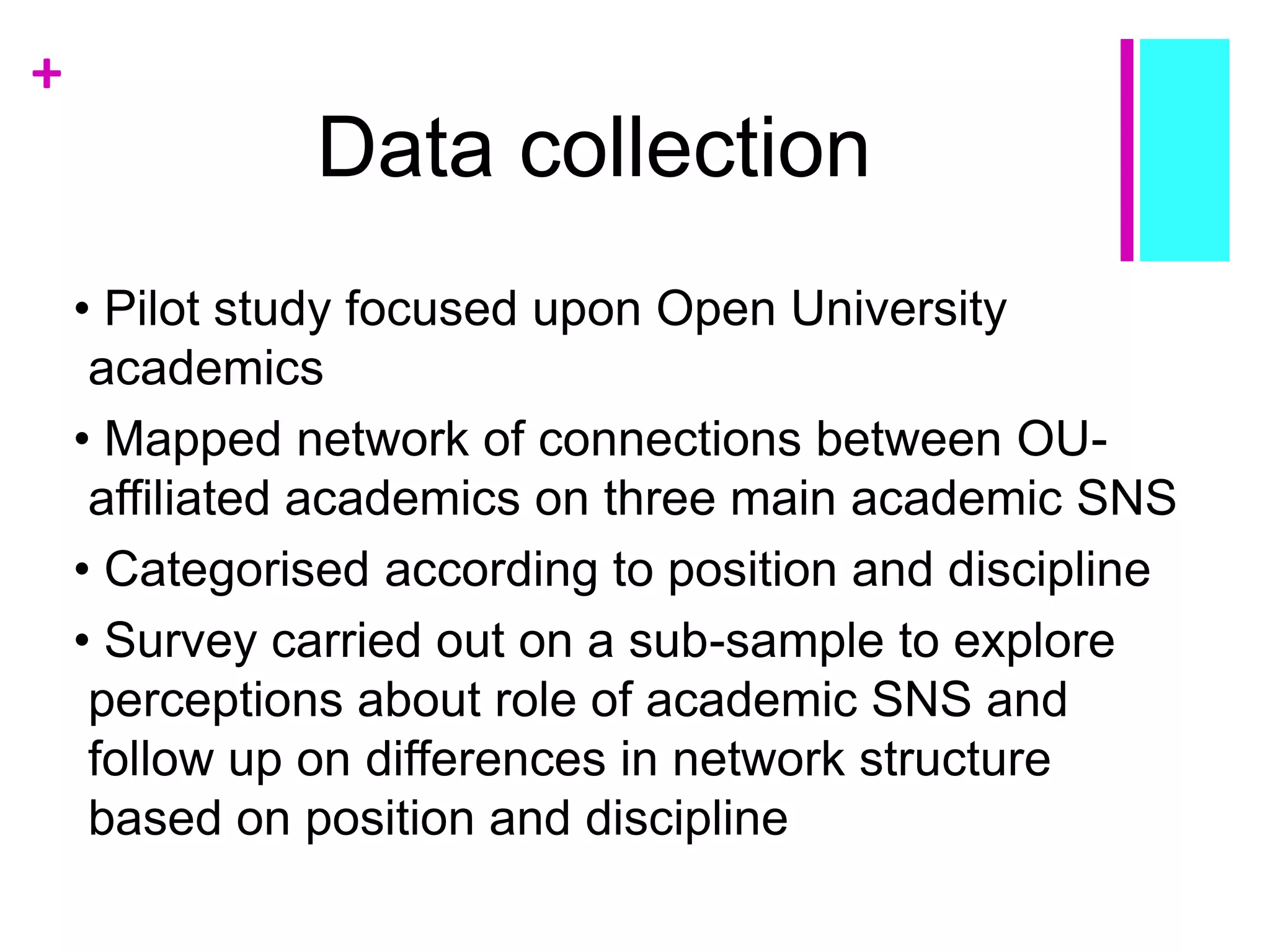 Kaleidoscope conference slides - Academic networking | PPT