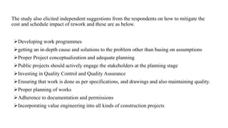 Impact of Rework on Cost and Schedule | PDF